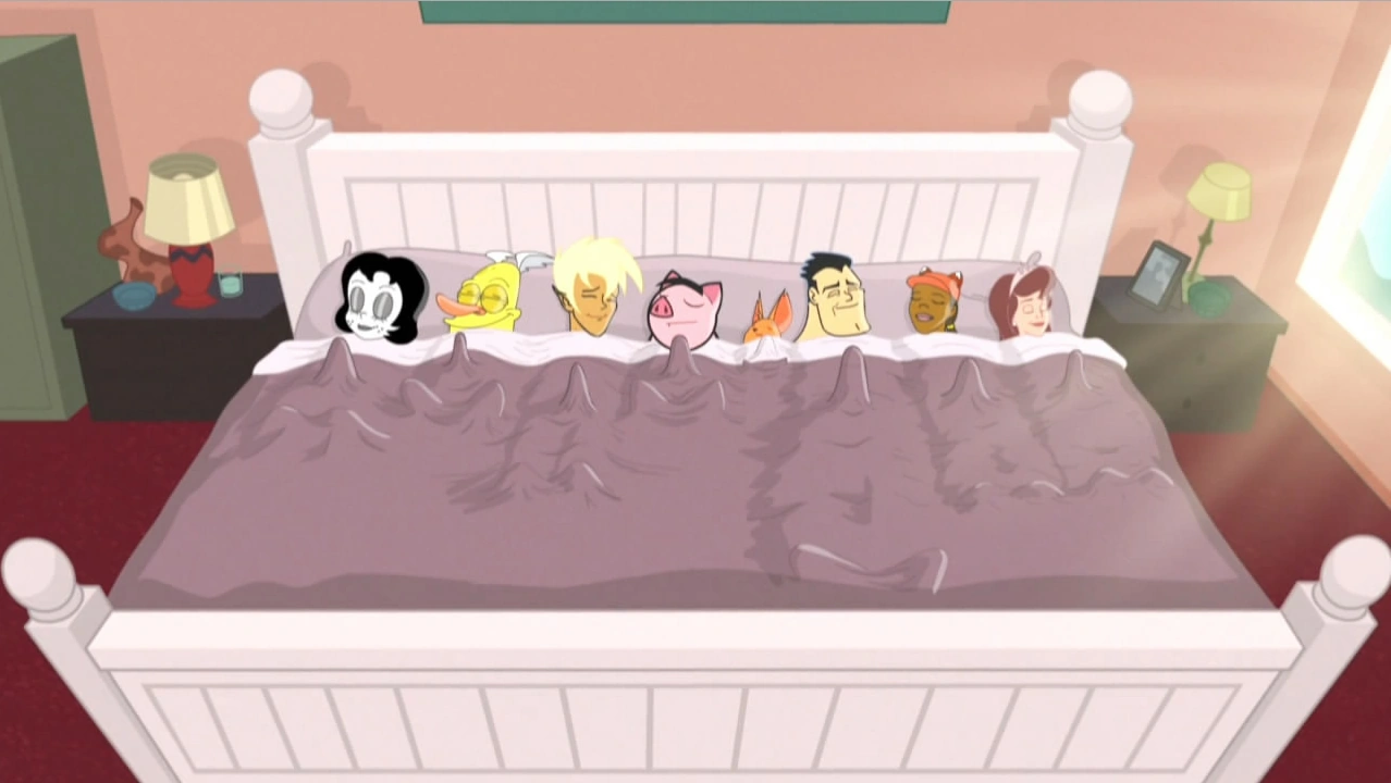 Image - Drawn Together Cast in bed.png | Drawn Together Wiki | FANDOM ...