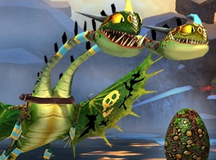 Hideous Zippleback | Dreamworks School of Dragons Wiki | FANDOM powered ...