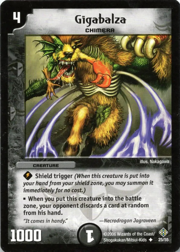 Gigabalza Duel Masters Wiki Fandom Powered By Wikia
