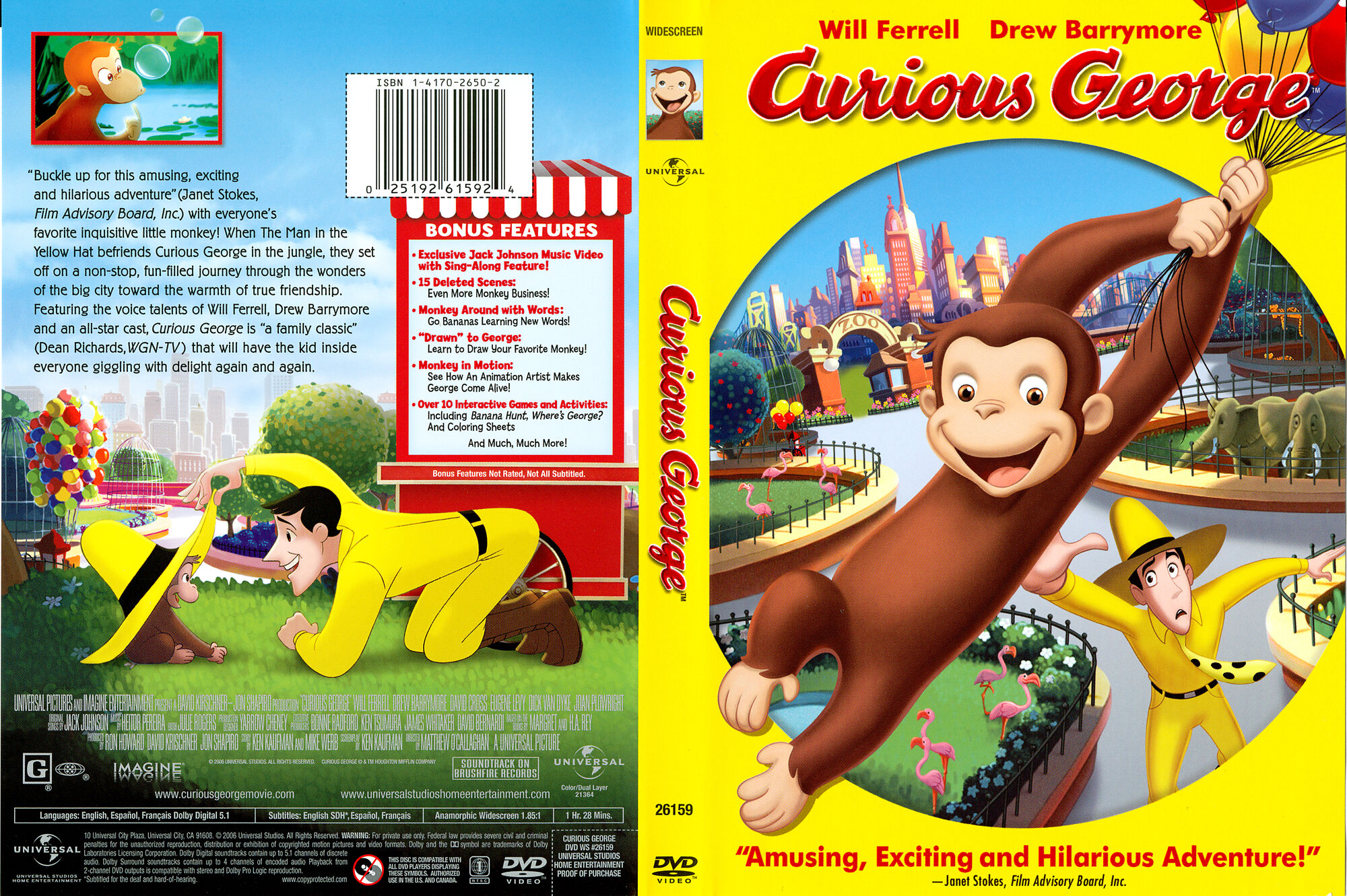 Curious George Dvd Database Fandom Powered By Wikia