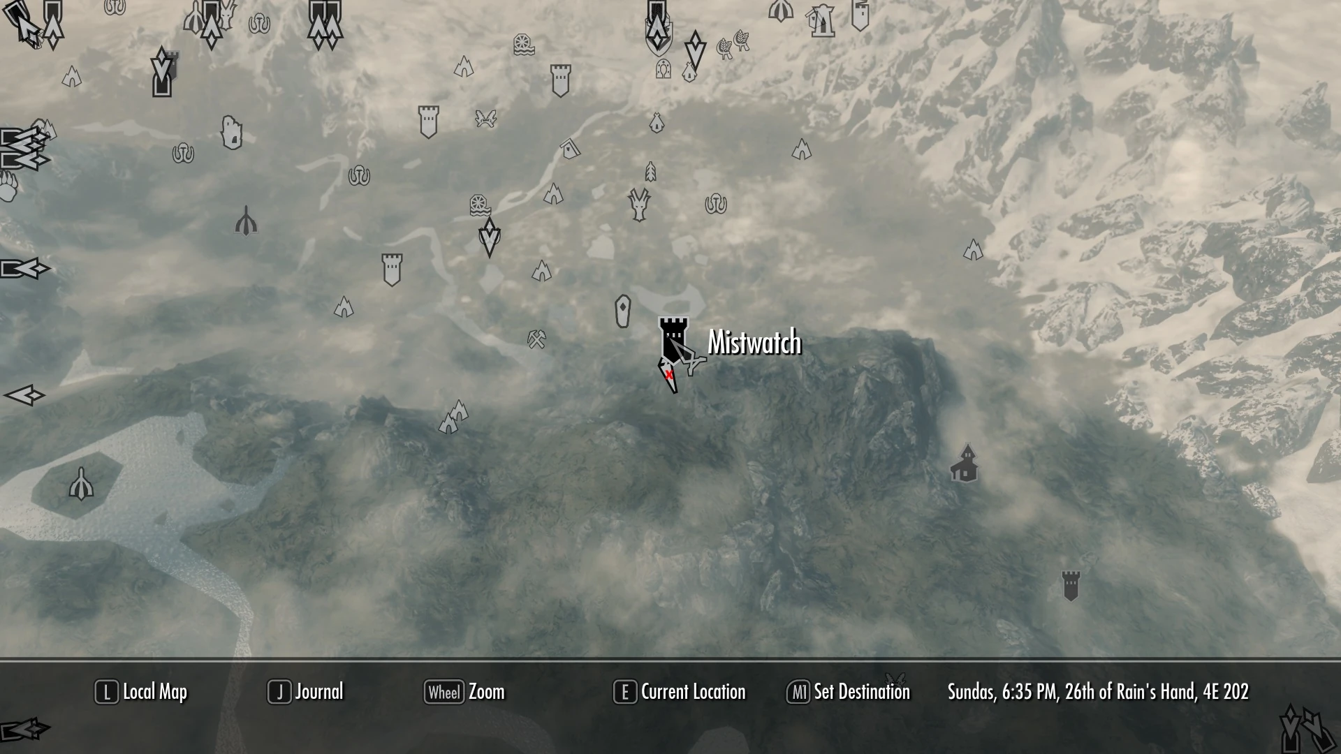 Image - Wild Animal Den Mistwatch Map.jpg | Elder Scrolls | FANDOM ...