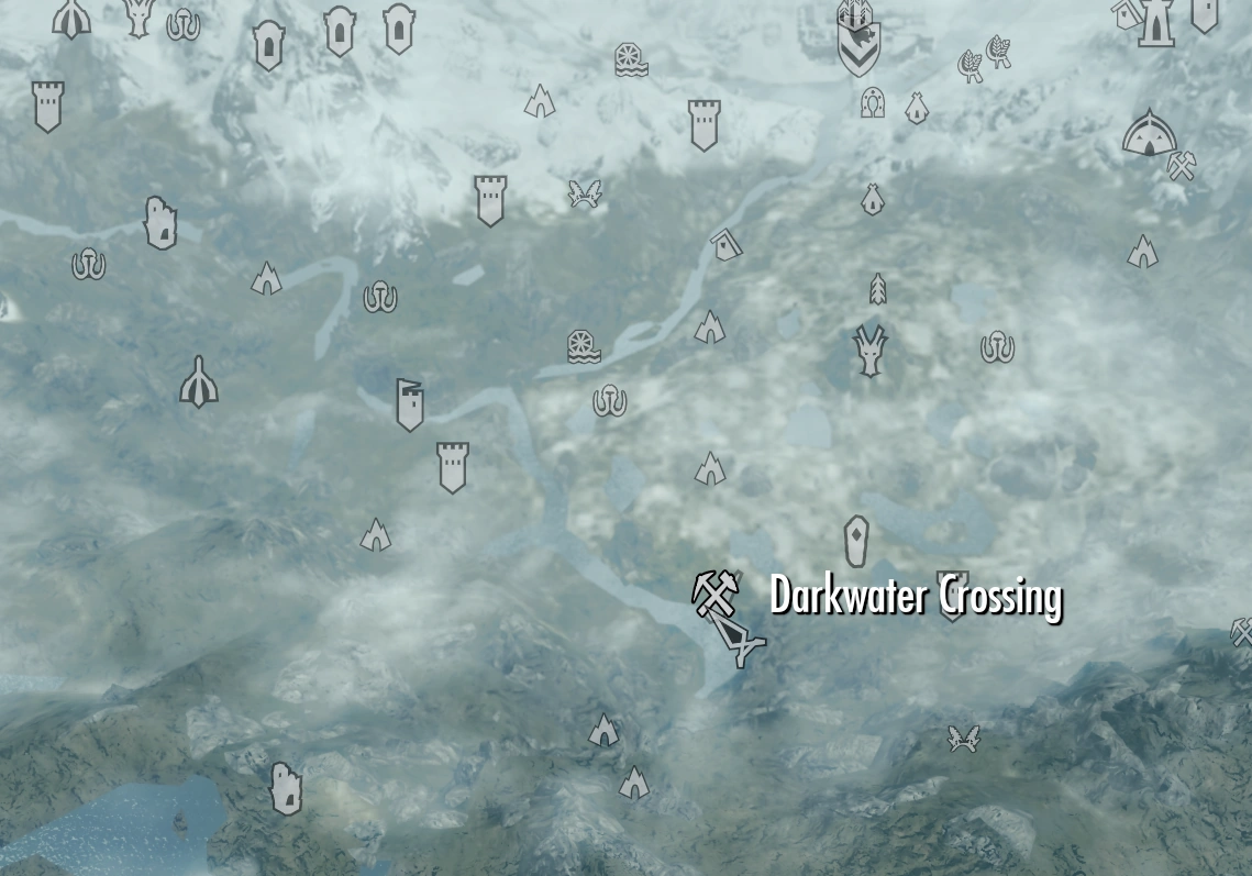 Image - Darkwater Crossing Map.png | Elder Scrolls | Fandom powered by ...