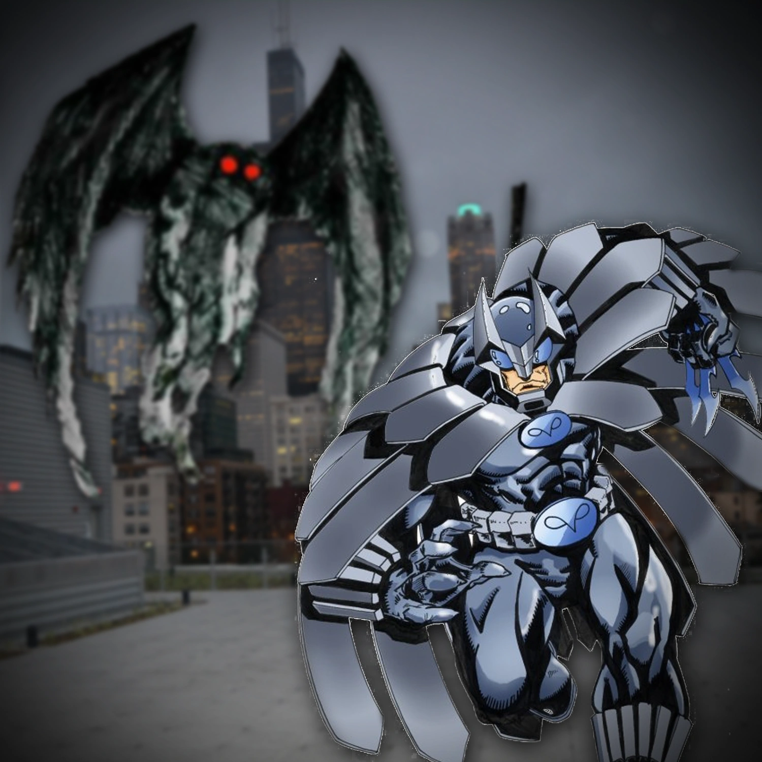 Image - Mothman-vs-Owlman.png | Epic Rap Battles of History Wiki ...