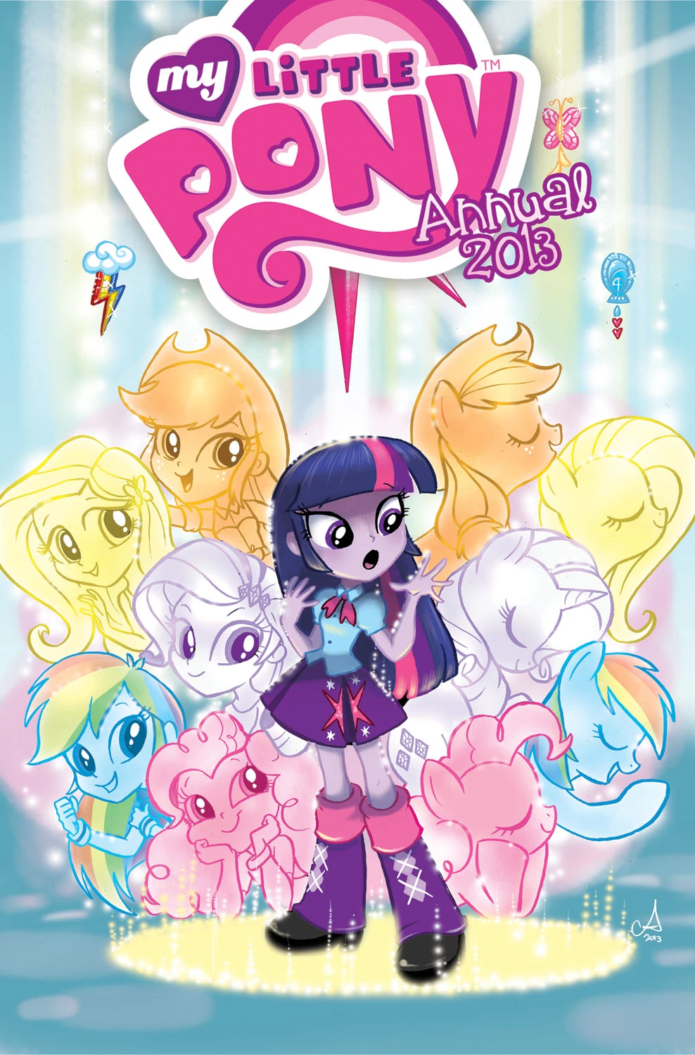 Image - MLP annual 2013 cover B.jpg | My Little Pony Equestria Girls ...