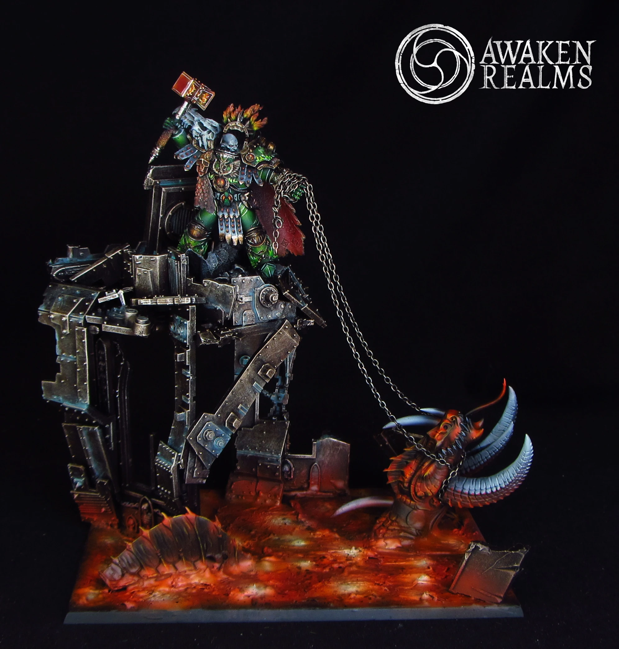 Archivo:Mini primarca vulkan diorama.jpg | Wikihammer 40k | Fandom ...