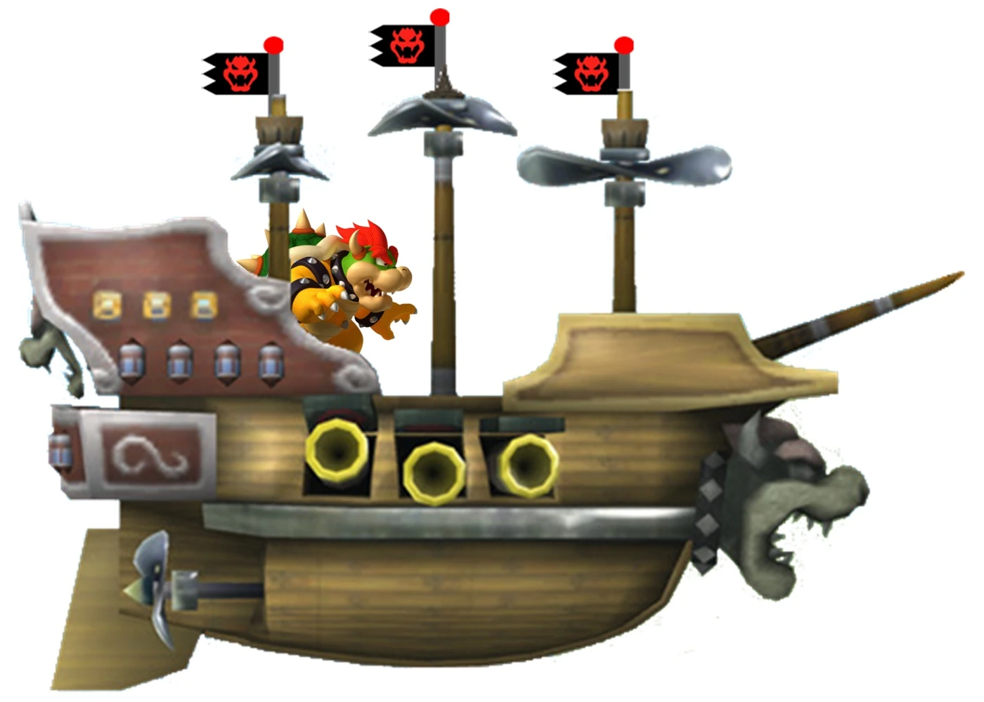 Image - King Bowser Koopa's Airship.jpg | The Evil Wiki | FANDOM ...