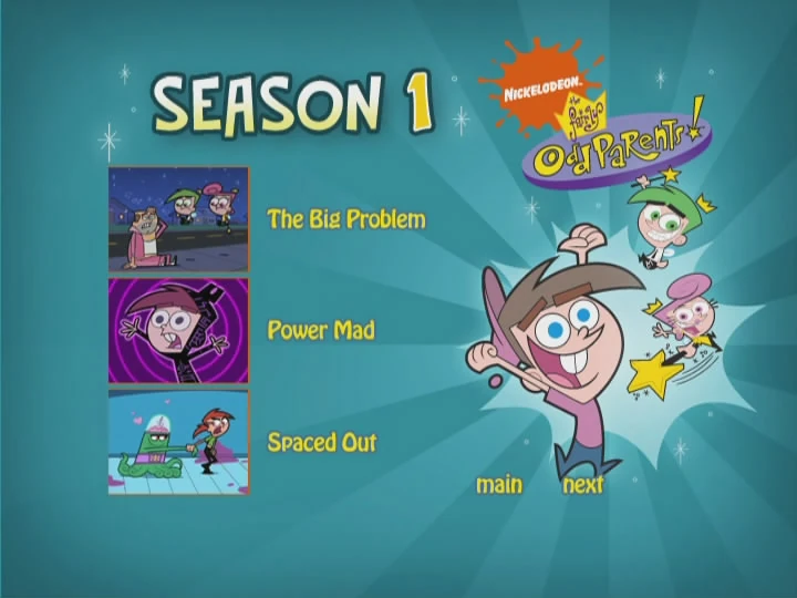 The Fairly OddParents: Season 1 DVD | Fairly Odd Parents Wiki | FANDOM ...