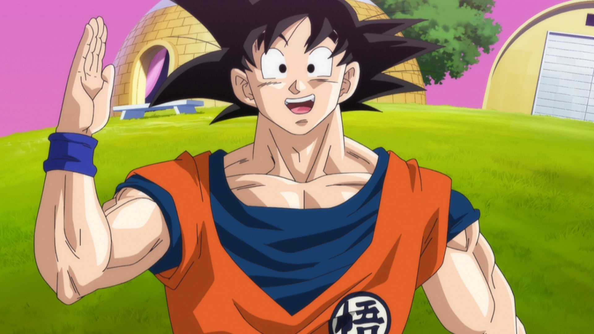 Image - Goku says hi.jpg | Fairy Tail Fanon Wiki | FANDOM powered by Wikia