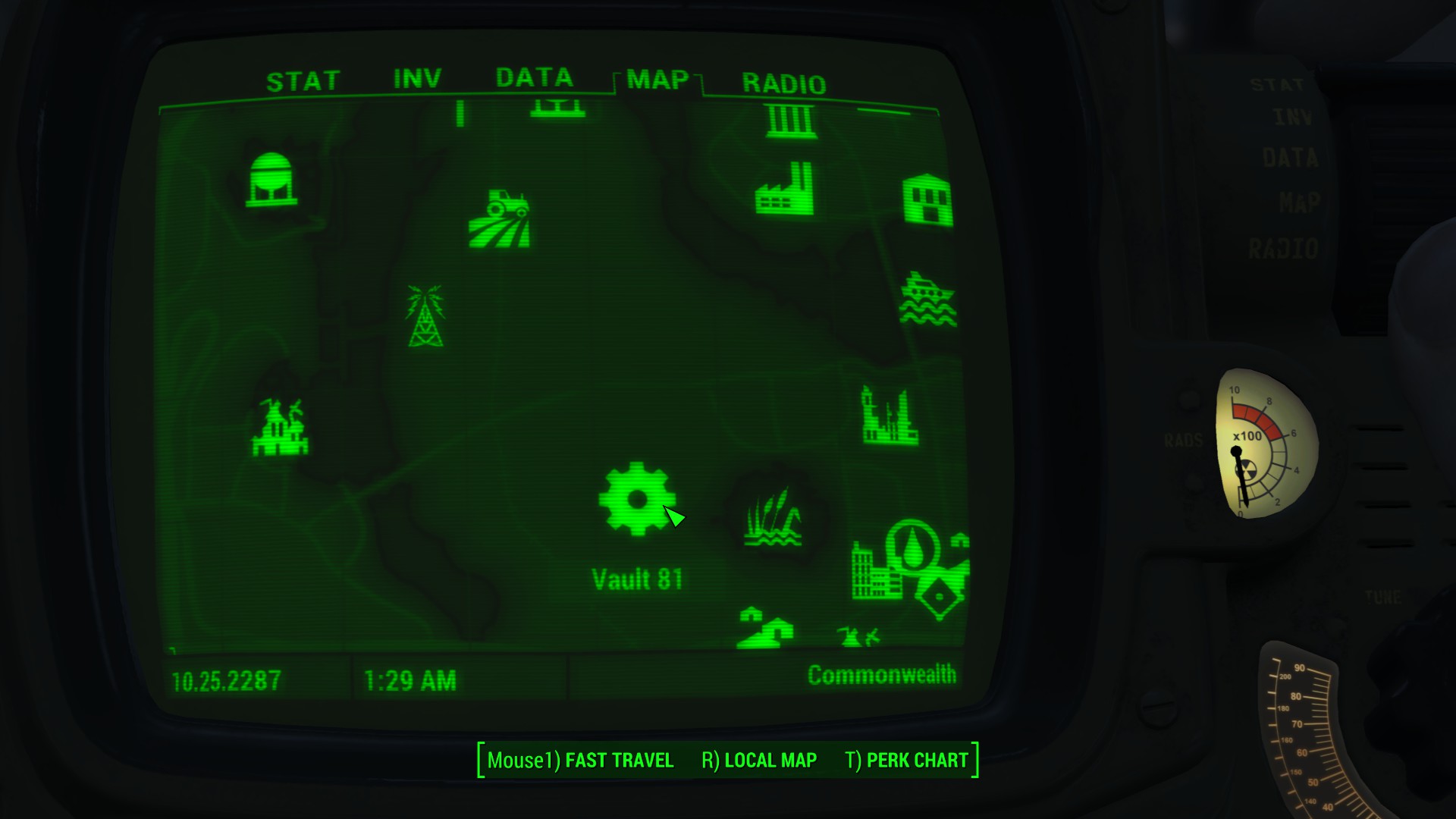Imagen Fo4 Mapa Refugio 81 El Refugio Fandom Powered By Wikia