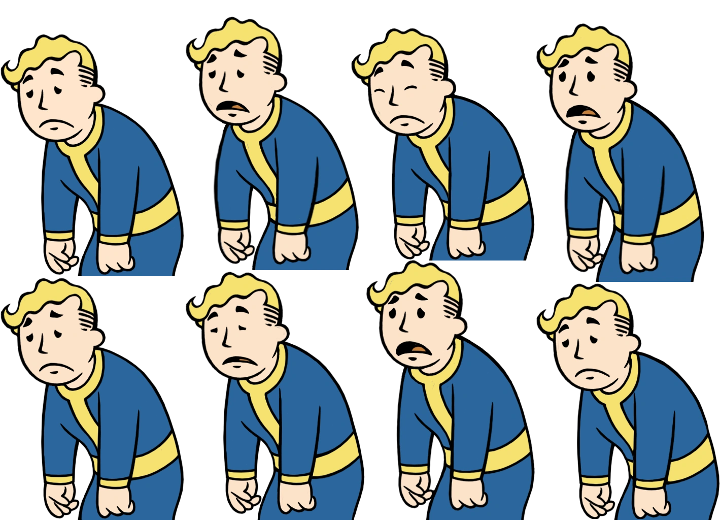 Image - VaultBoy AnimationsHappynessLow.png | Fallout Wiki | FANDOM ...