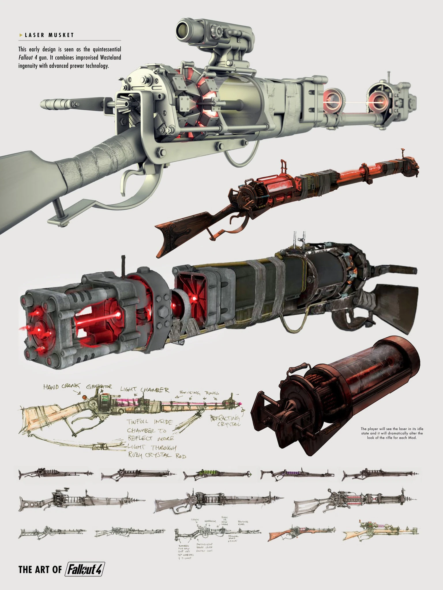 Image - Art of Fo4 Laser musket concept art.jpg | Fallout Wiki | FANDOM ...