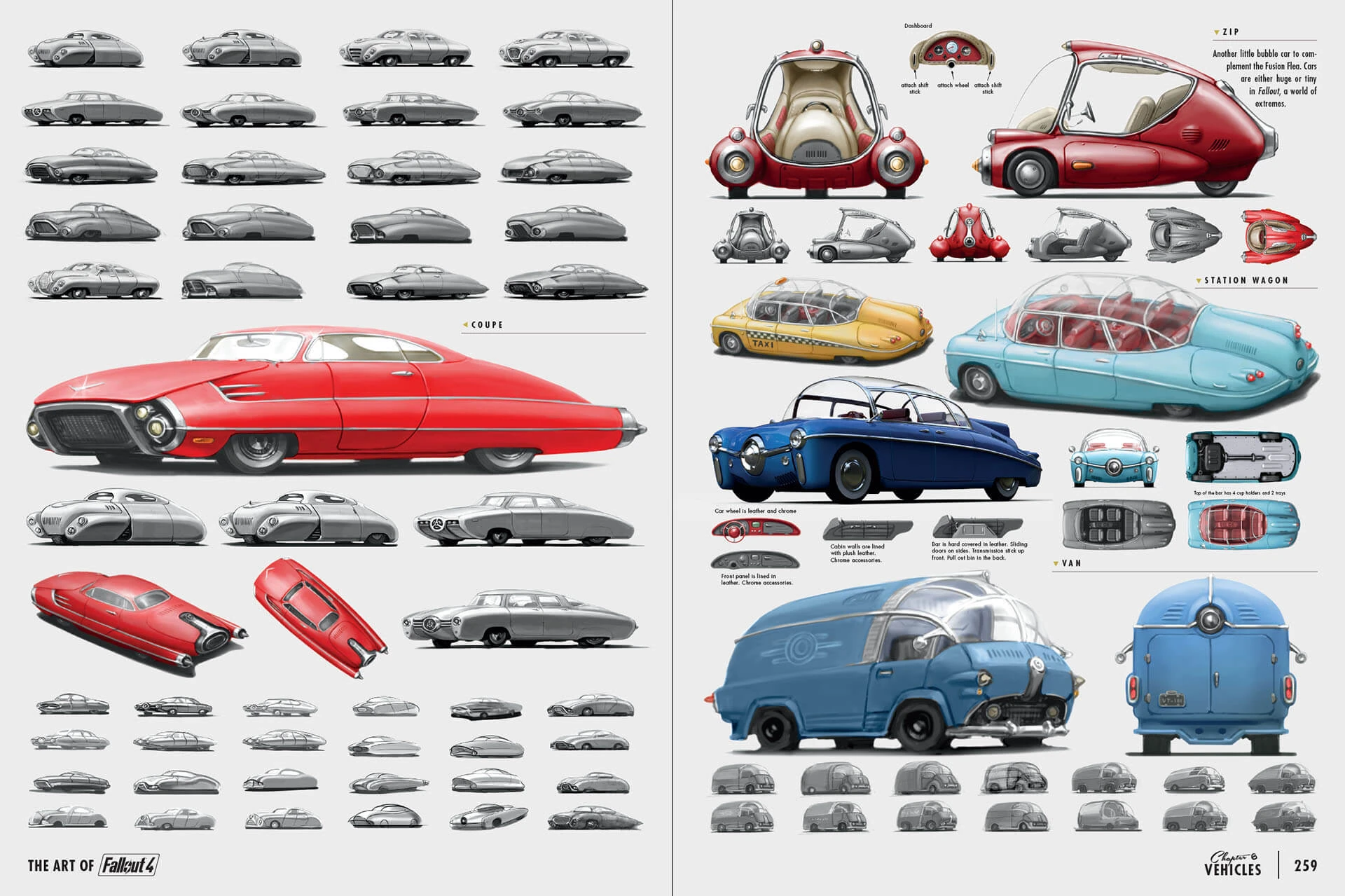 Image - Art of Fo4 pre-War vehicles concept art.jpg | Fallout Wiki ...