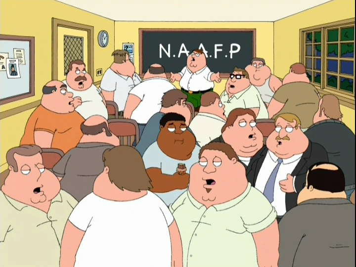 National Association for the Advancement of Fat People | Family Guy ...