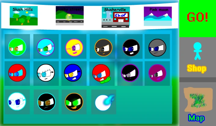 Image - New Character and level selection.png | Slush Invaders Fanon ...