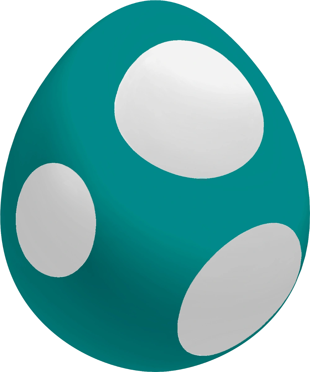 Image - Teal Baby Yoshi Egg.png | Fantendo - Nintendo Fanon Wiki ...