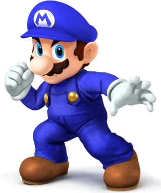 Image - Blue Mario.png | Fantendo - Nintendo Fanon Wiki | FANDOM ...