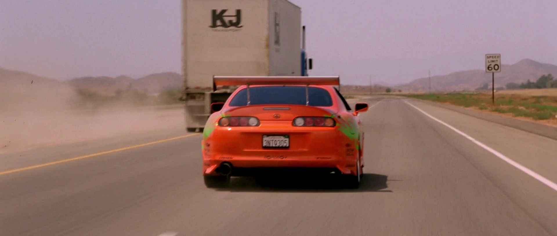 Image - Toyota Supra - Highway Rear View.jpg | The Fast and the Furious ...
