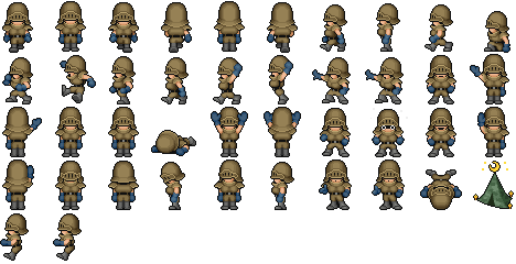 Image - FF6 iOS Biggs and Wedge Sprites.png | Final Fantasy Wiki ...
