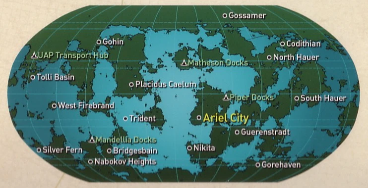 Image - Ariel map.jpg | The Firefly and Serenity Database | FANDOM ...