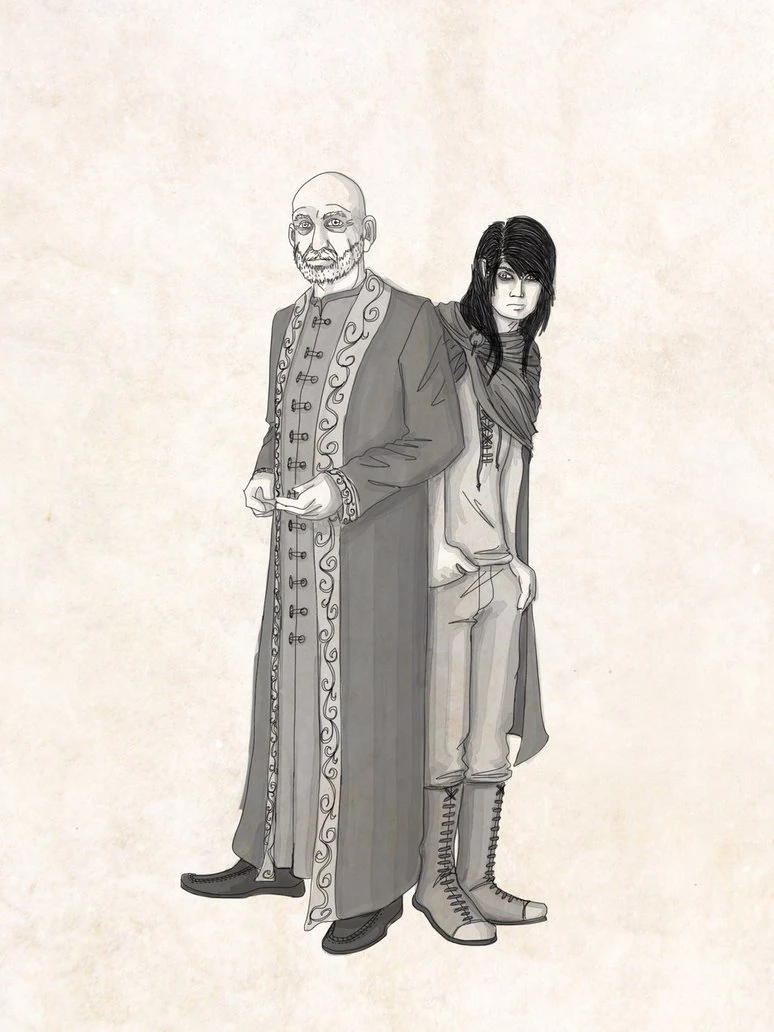 Image - Bayaz and malacus quai by xoujji-d7fpuh9.jpg | First Law Wiki ...