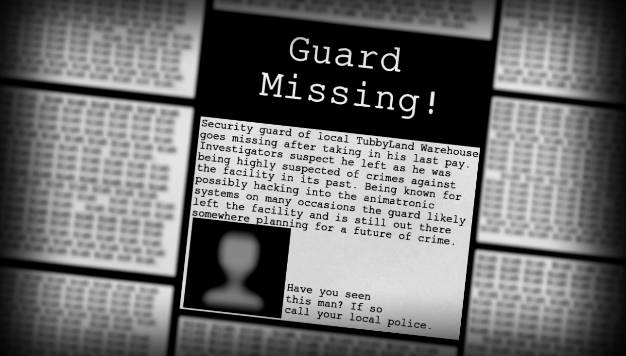 Image - Missing newspaper.png | Five Nights at Tubbyland Wikia | Fandom ...