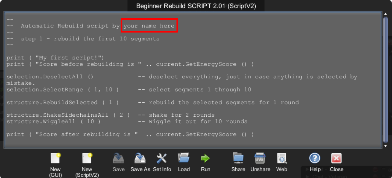 Lua Scripting Tutorial Beginner 2 Foldit Wiki Fandom Powered By Wikia 5927