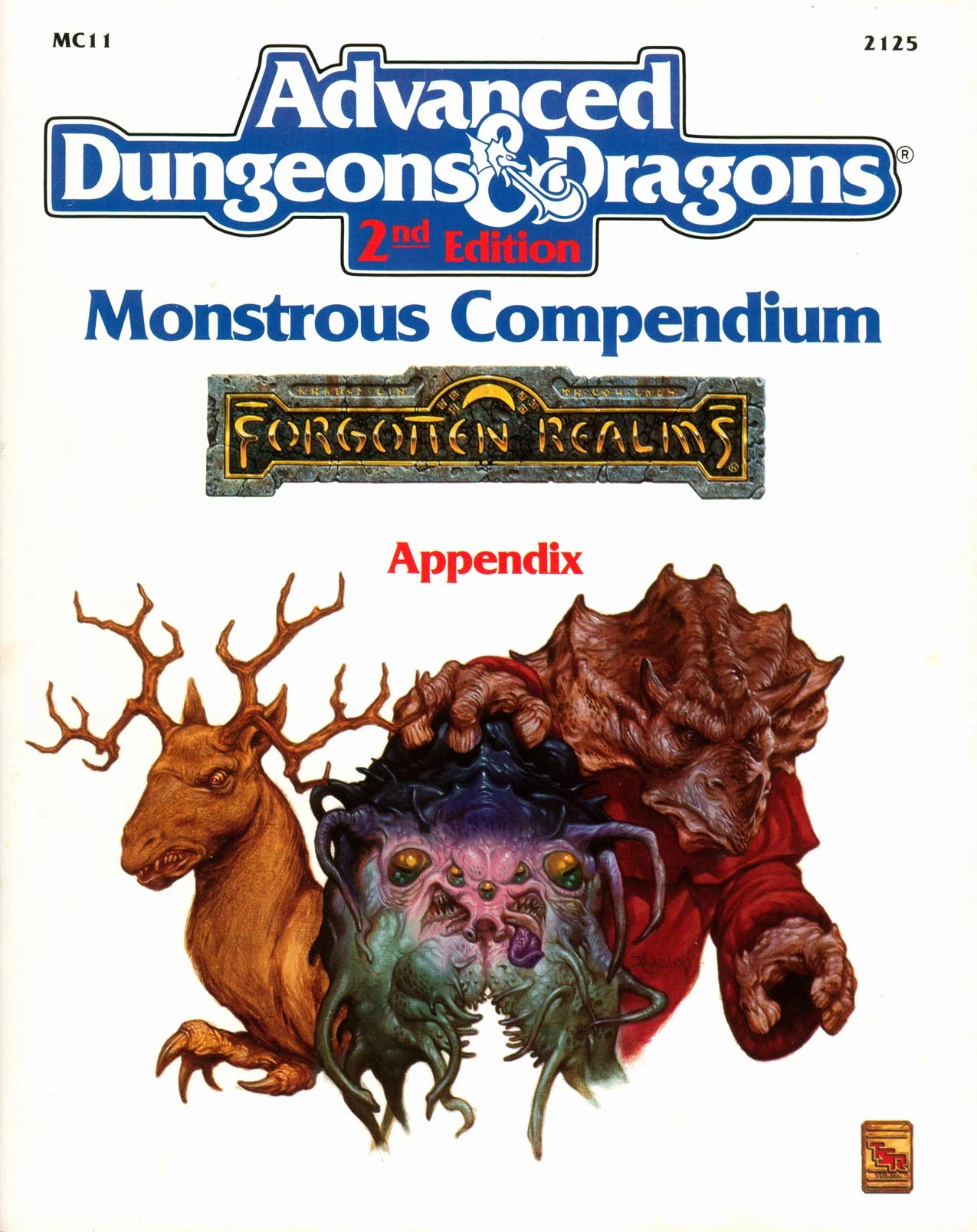 Monstrous Compendium Forgotten Realms Appendix (MC11) | Forgotten ...
