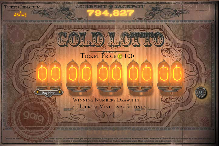 Gold Lotto Gaiapedia Fandom Powered By Wikia