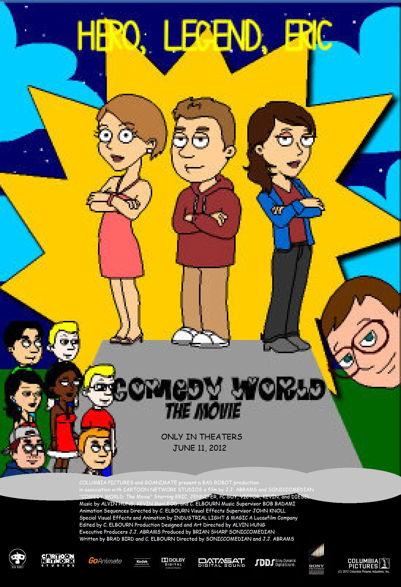 Goanimate Comedy World Eric