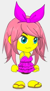 Fluttergirl (Chibi Peepz) | GoAnipedia | Fandom powered by Wikia