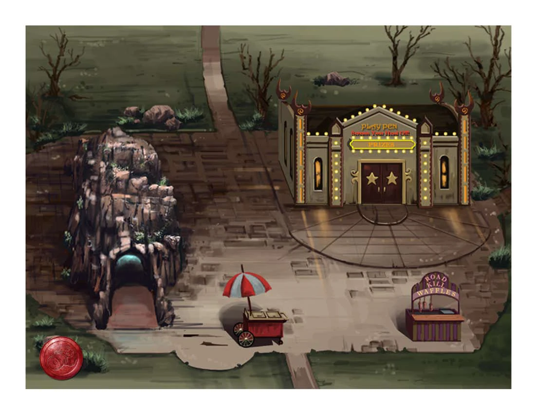 Goosebumps Horrorland Map