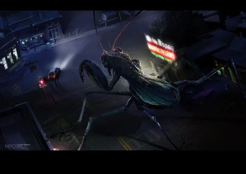 Image - Giant Mantis chase.jpeg | Goosebumps Wiki | FANDOM powered by Wikia
