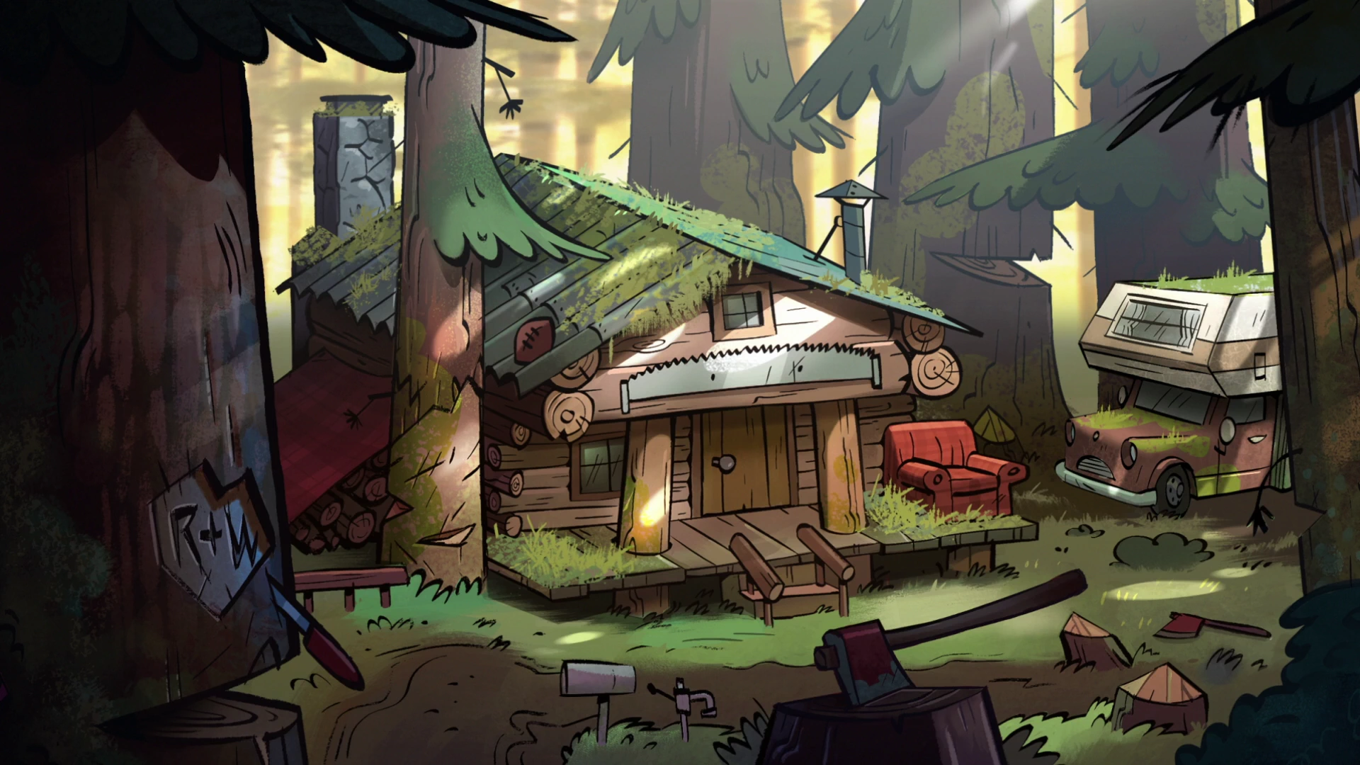Corduroy cabin | Gravity Falls Wiki | Fandom powered by Wikia