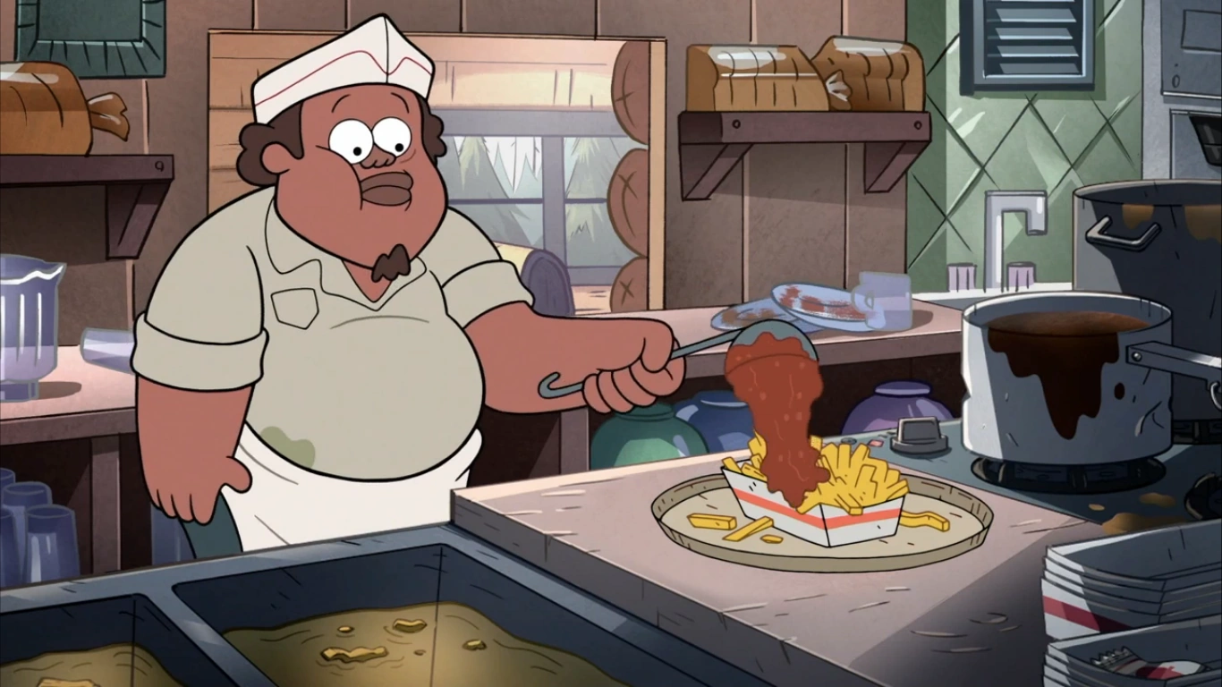 Greasy's Diner cook | Gravity Falls Wiki | FANDOM powered by Wikia