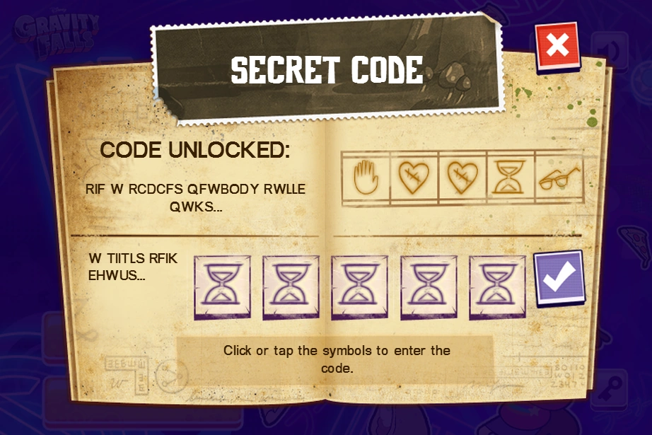 Image - Ppwb Secret code.png | Gravity Falls Wiki | FANDOM powered by Wikia