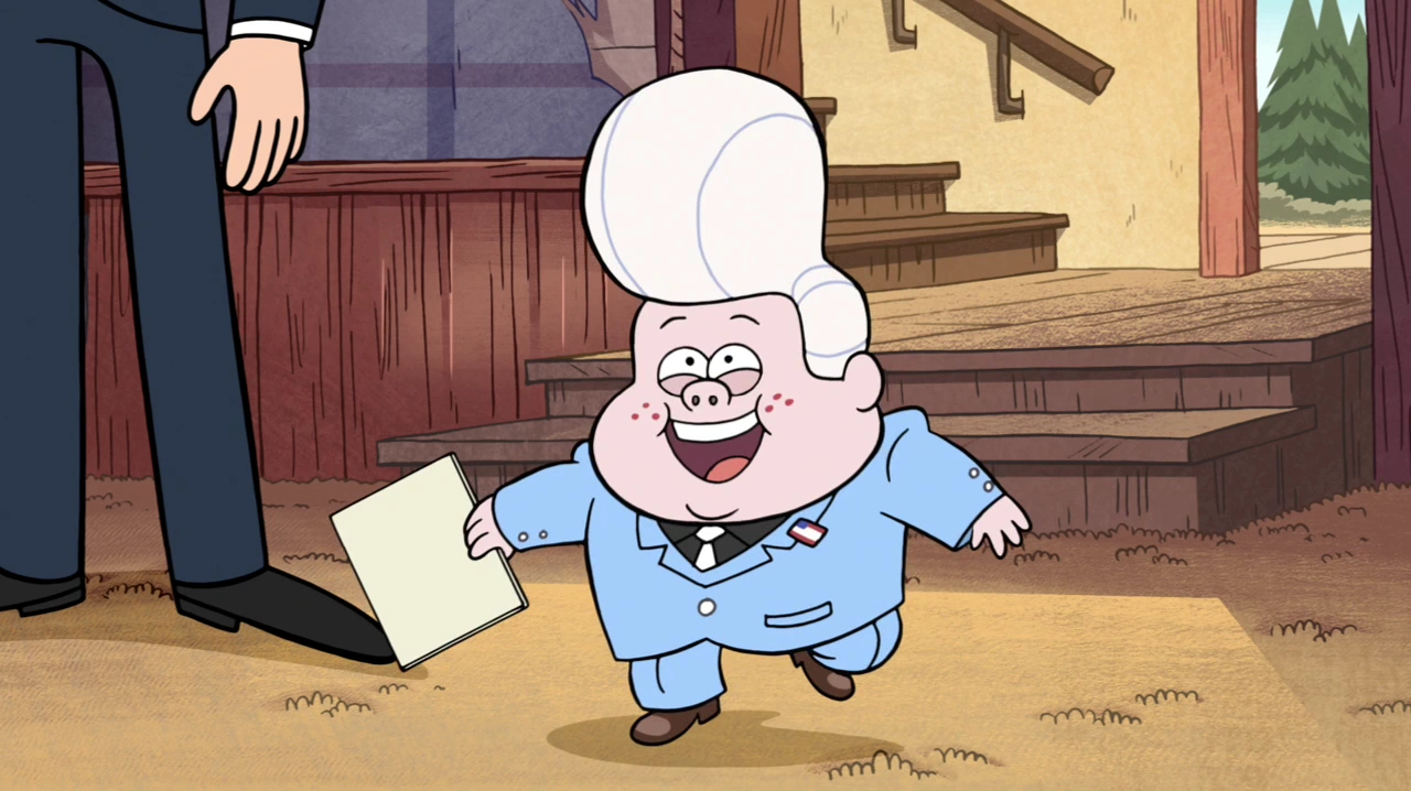 Image - S1e11 gideon dancing with a piece of paper.png | Gravity Falls ...