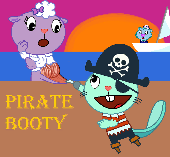 Image - Pirate booty l.png | Happy Tree Friends Fanon Wiki | Fandom ...