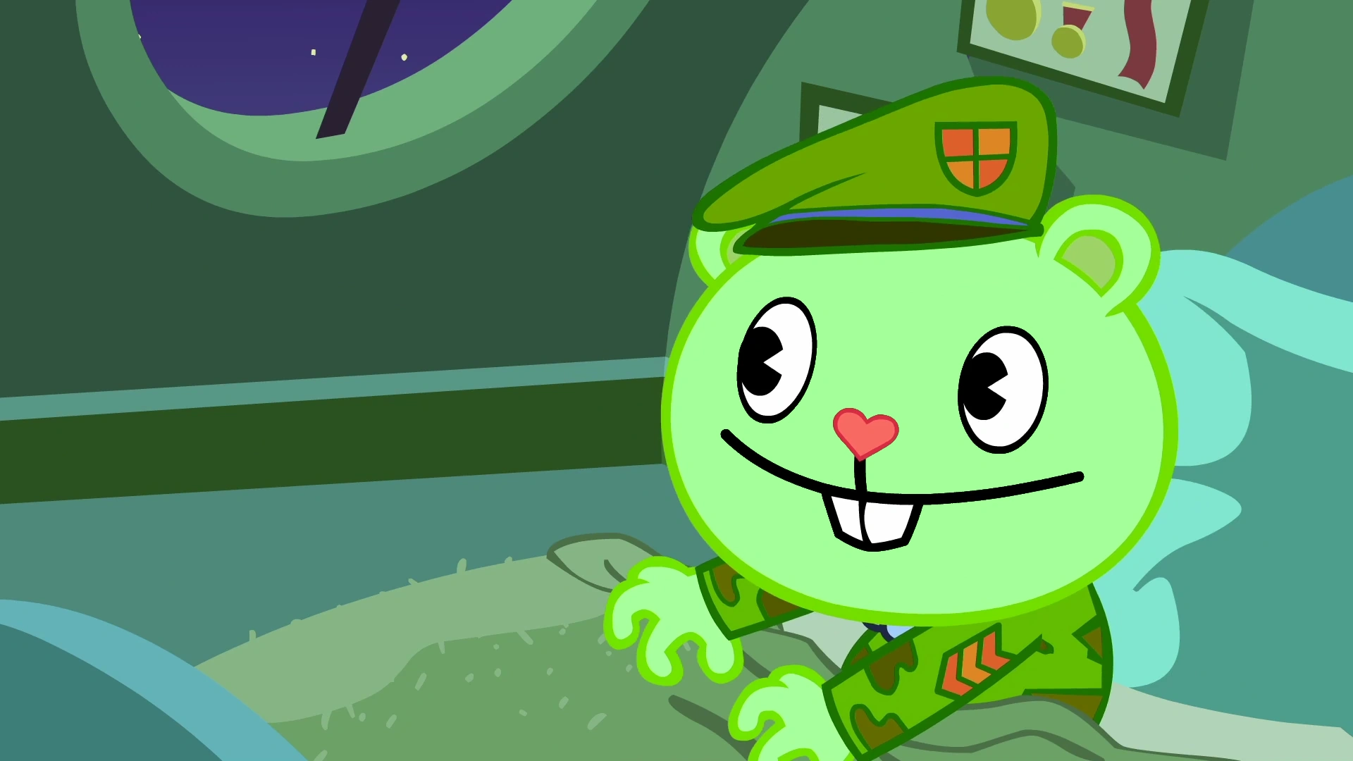 Image - Flippy Is In Bed.png | Happy Tree Friends Wiki | FANDOM powered ...