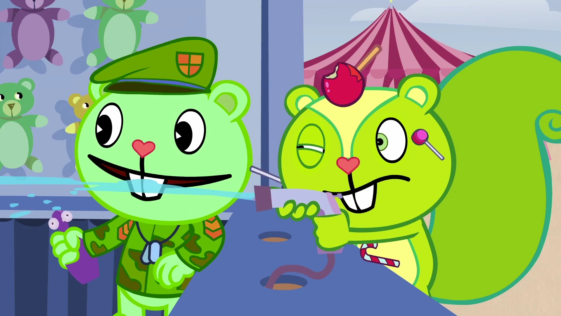 Image - STV1E13.2 Nutty with the water gun.png | Happy Tree Friends ...