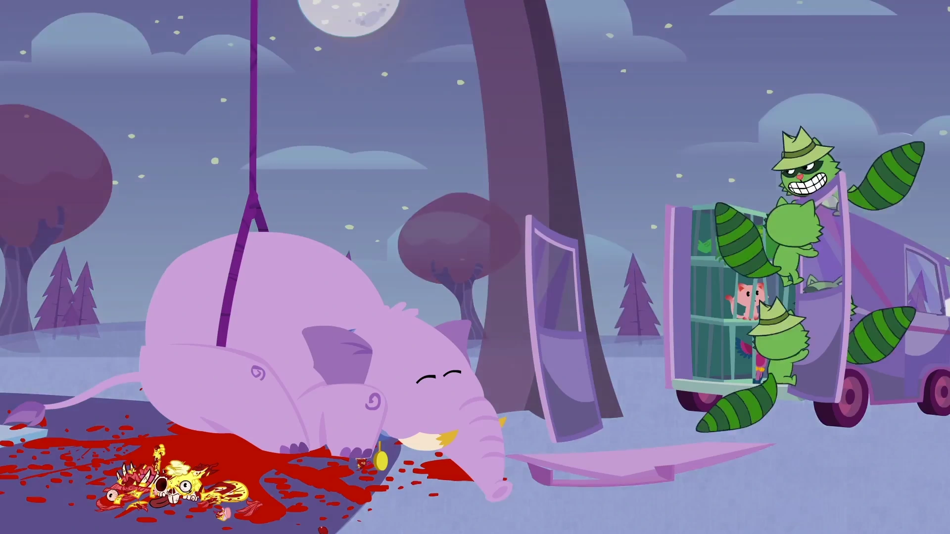 Image - STV1E12.3 No blood on elephant.png | Happy Tree Friends Wiki ...