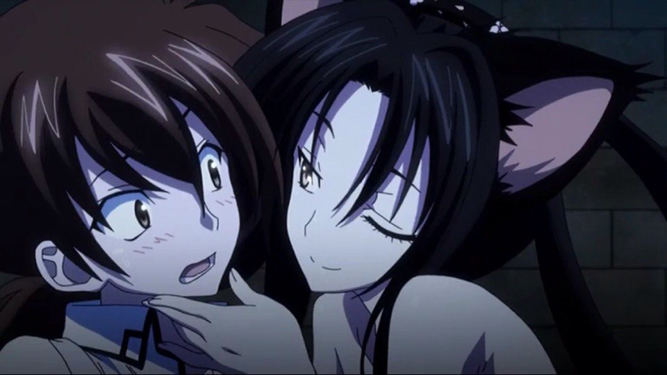 Image Kuroka Flirting With Issei High School Dxd Wiki Fandom Powered By Wikia