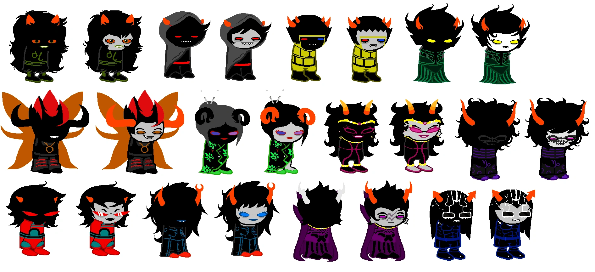 Image - Ancestorstuck rebels.png | Homestuck Roleplay Wiki | FANDOM ...