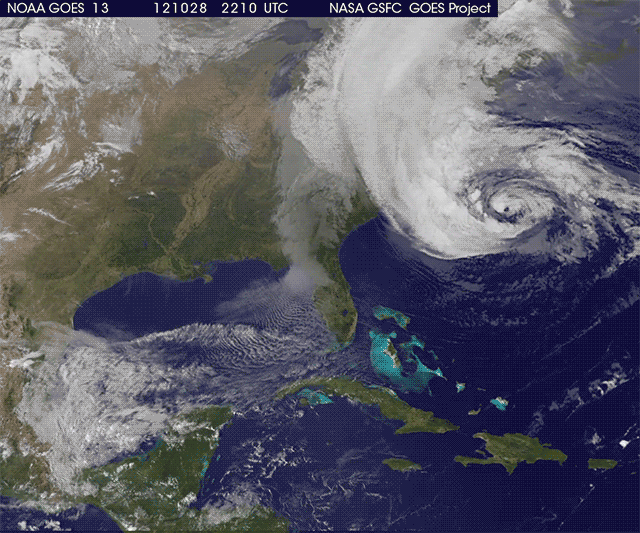 Image - Sandy-animated-gif-latest-910pm.gif | Hypothetical Hurricanes ...