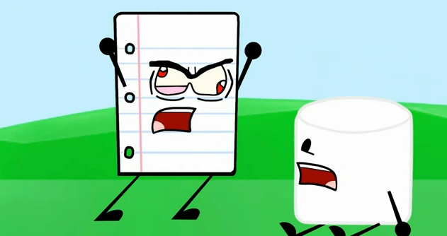 Image - PaperEvilYellMarshmallow.png | Inanimate Insanity Wiki | Fandom ...