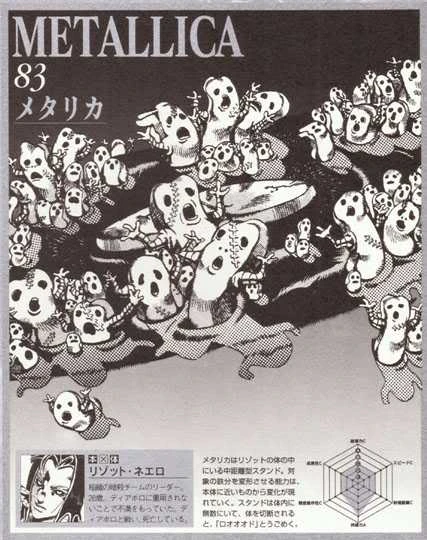 Metallica | JoJo's Bizarre Encyclopedia | Fandom powered by Wikia