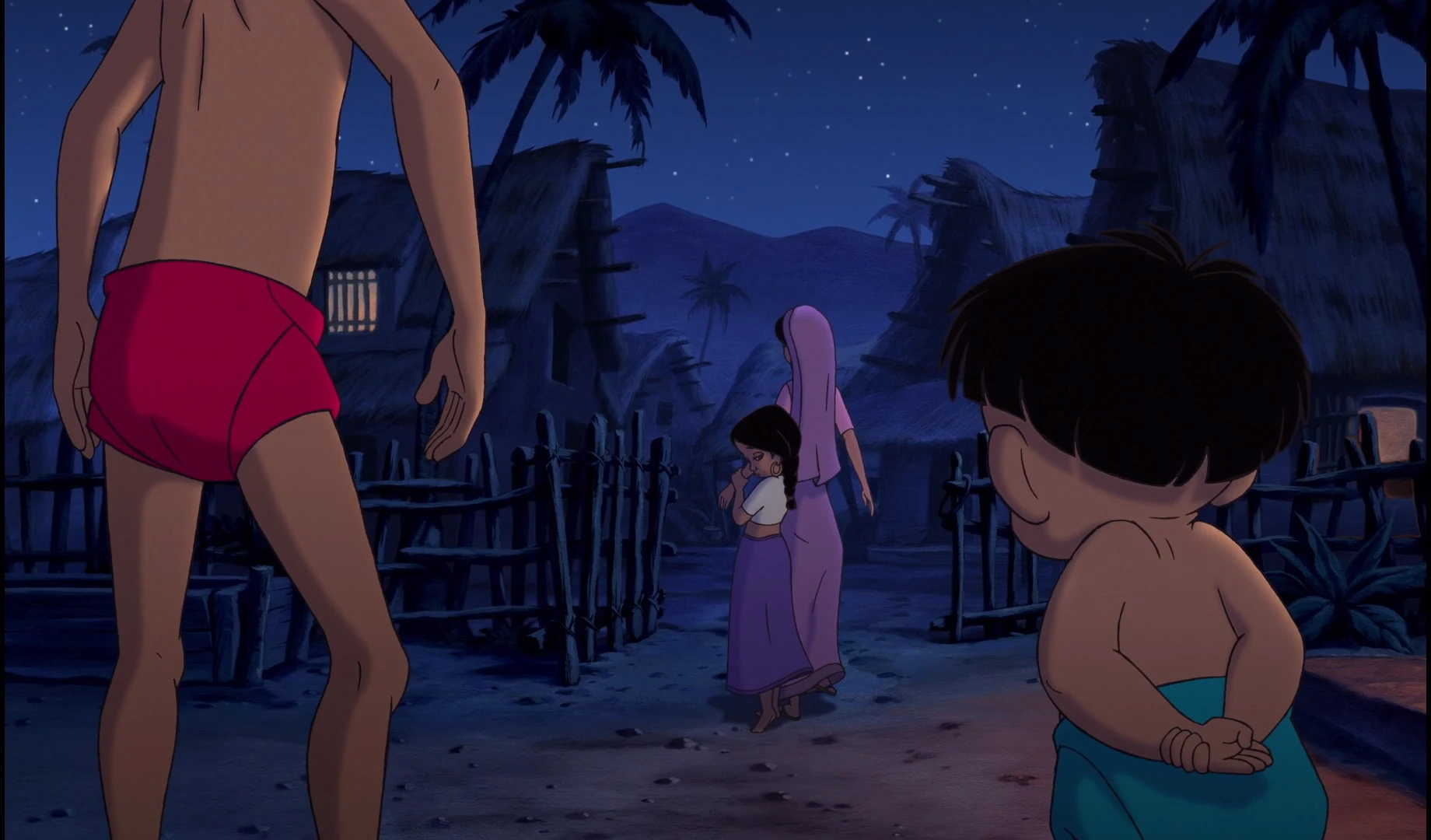 Image - Mowgli and Ranjan are both watching Shanti leave with her ...