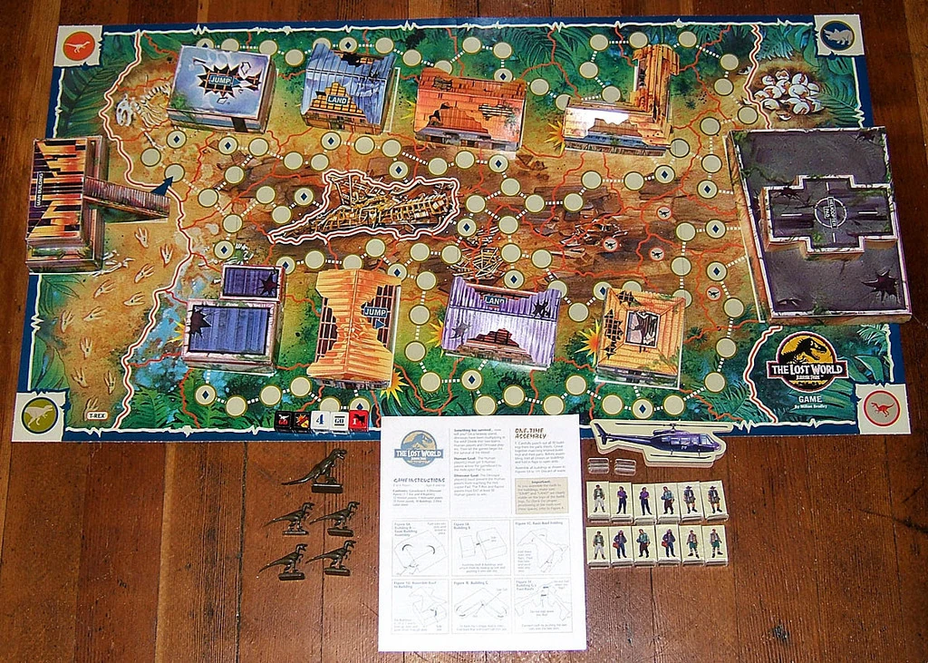Jurassic Park Fighting Game Board Magic: The Gathering's Jurassic
