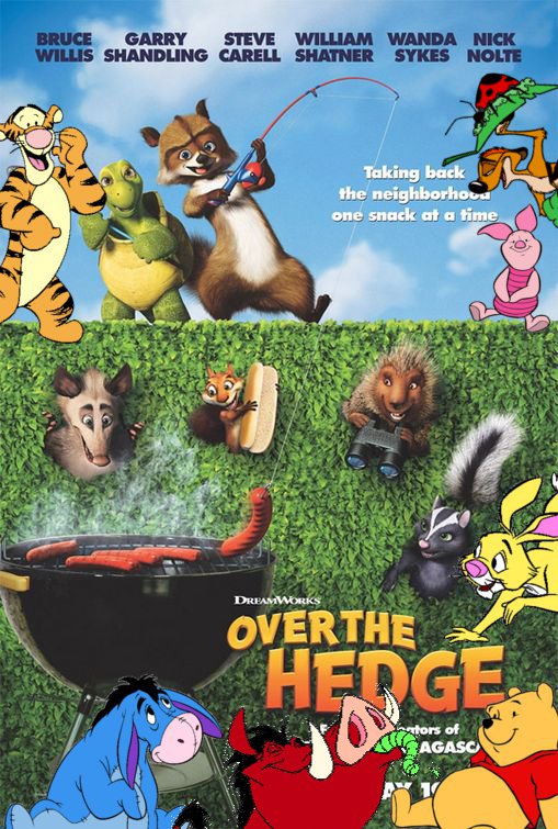 Winnie The Pooh Goes Over The Hedge Kerasotes Wiki Fandom Powered By Wikia