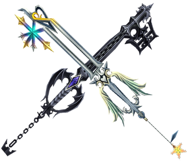 Image - Oathkeeper & Oblivion KHII.png | Kingdom Hearts Wiki | Fandom ...