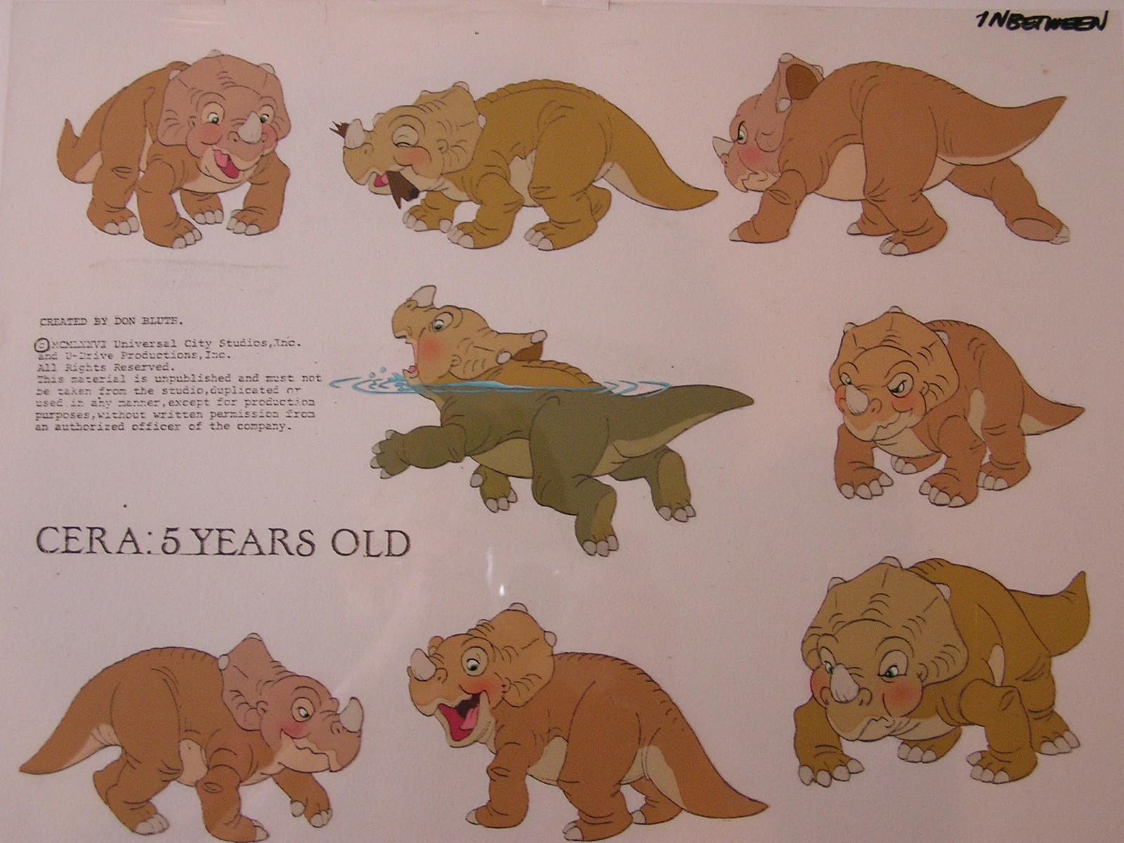 Image - Cera character sheet.jpg | Land Before Time Wiki | FANDOM ...